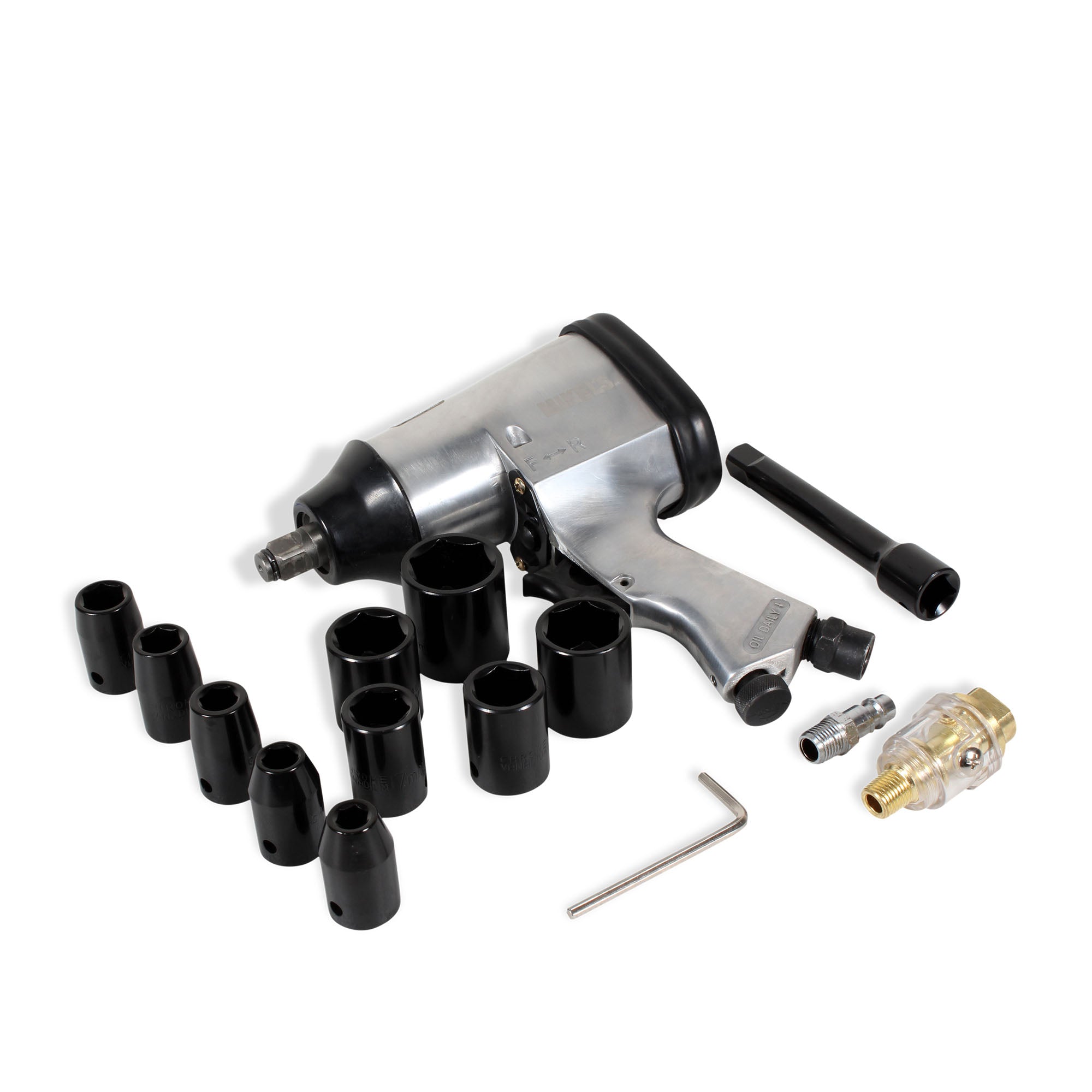 Pistola de impacto neumática, 1/2” 320 lb/ft – HNL INDUSTRIAL TOOLS